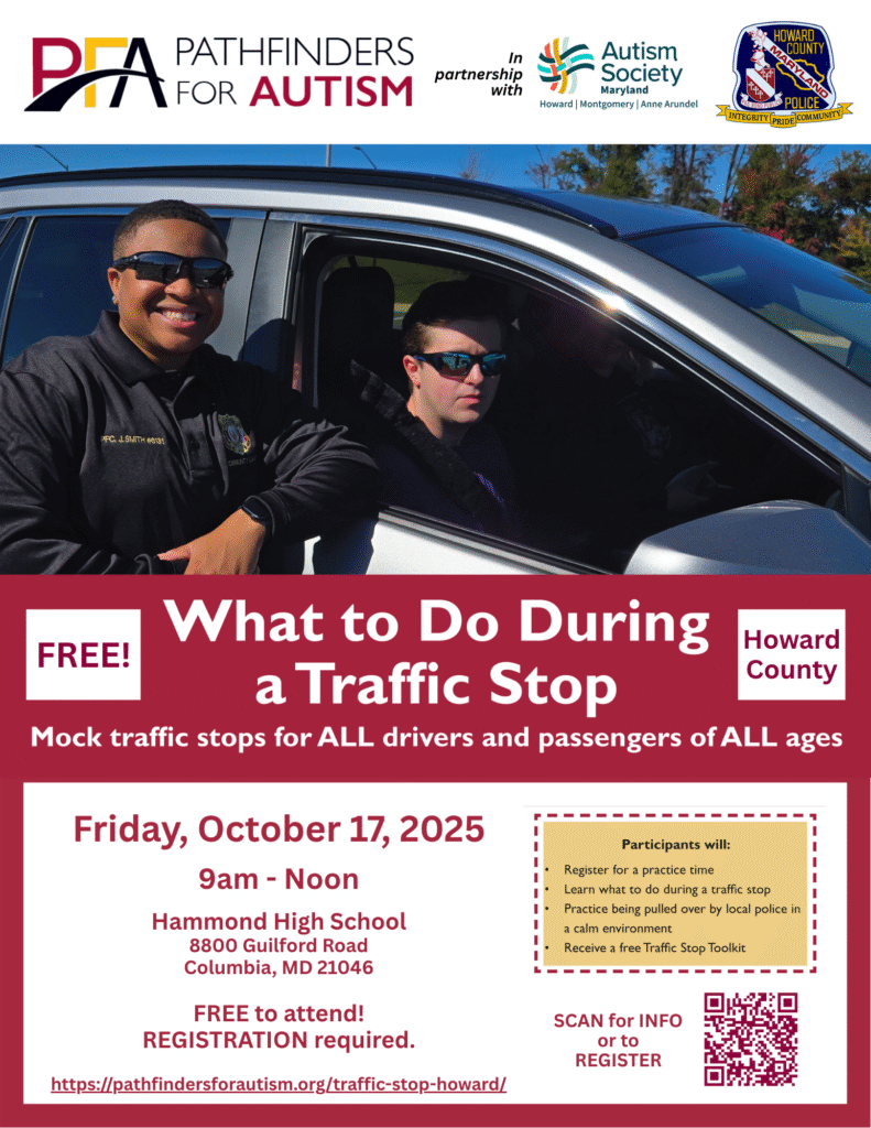 What to Do During a Traffic Stop - Howard County - Autism Society of ...